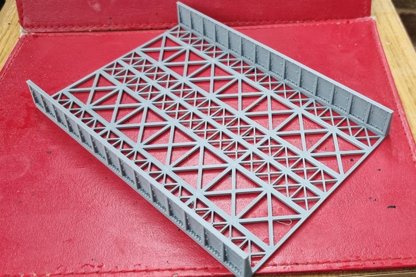 00 Gauge 1:76 Girder Style Bridge Deck and Sides 3D printed – SR-3D Designs